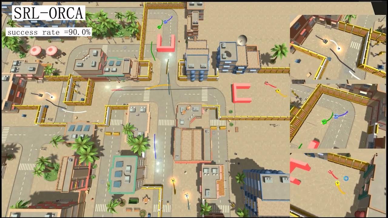 SRL-ORCA: A Socially Aware Multi-Agent Mapless Navigation Algorithm In Complex Dynamic Scenes ...