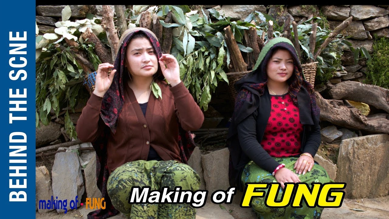Meera Gurung in Gurung Film FUNG । Behind The Scene । Pritam Gurung ...