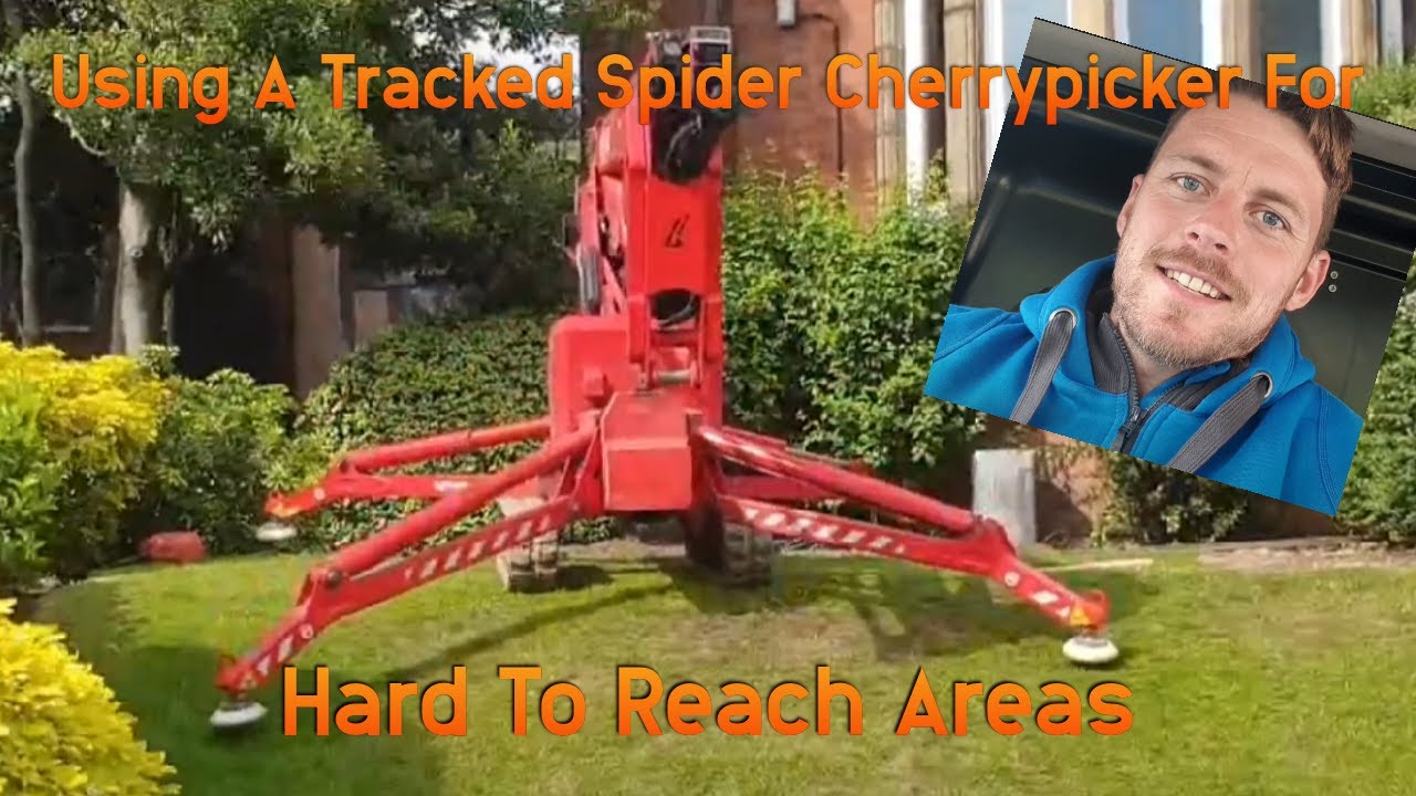 Using a Tracked Spider Cherry Picker for Hard-to-Reach Areas | Roof ...