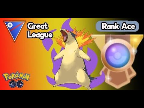 Testing Shadow Typhlosion in Go Battle League for Great League at Rank ...