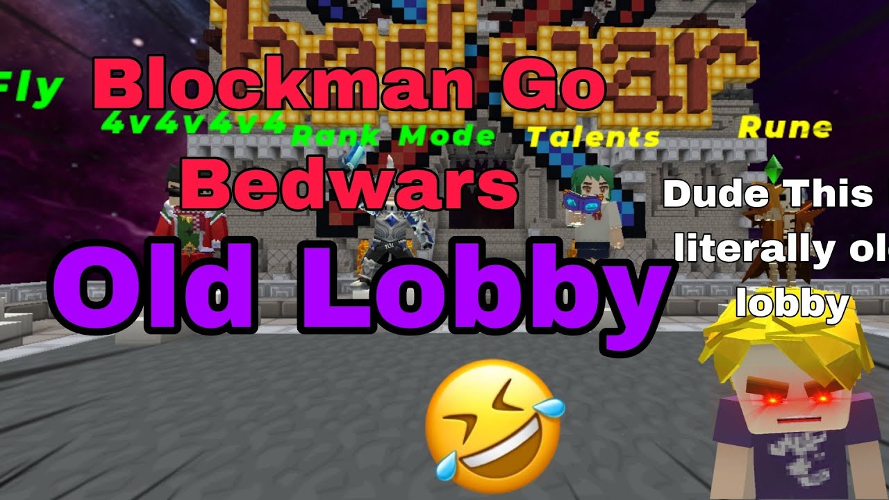 Blockman Go Bedwars Old Lobby... - YouTube