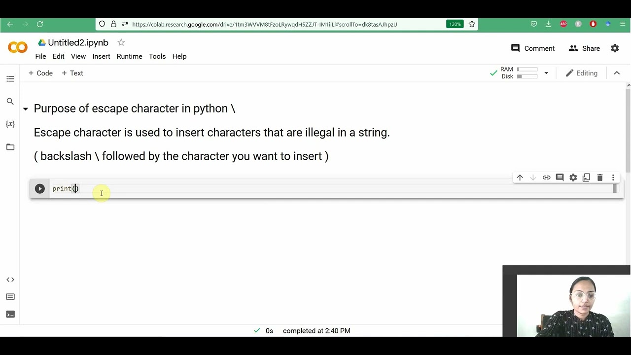 How To Use Escape Characters In Python Escape Sequence In Python With How To Use Escape Characters In Python Escape Sequence In Python With