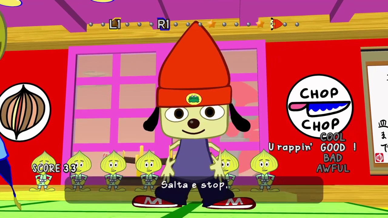 PaRappa The Rapper™ Remastered 20th Anniversary GAMEPLAY PS4 Pro - YouTube