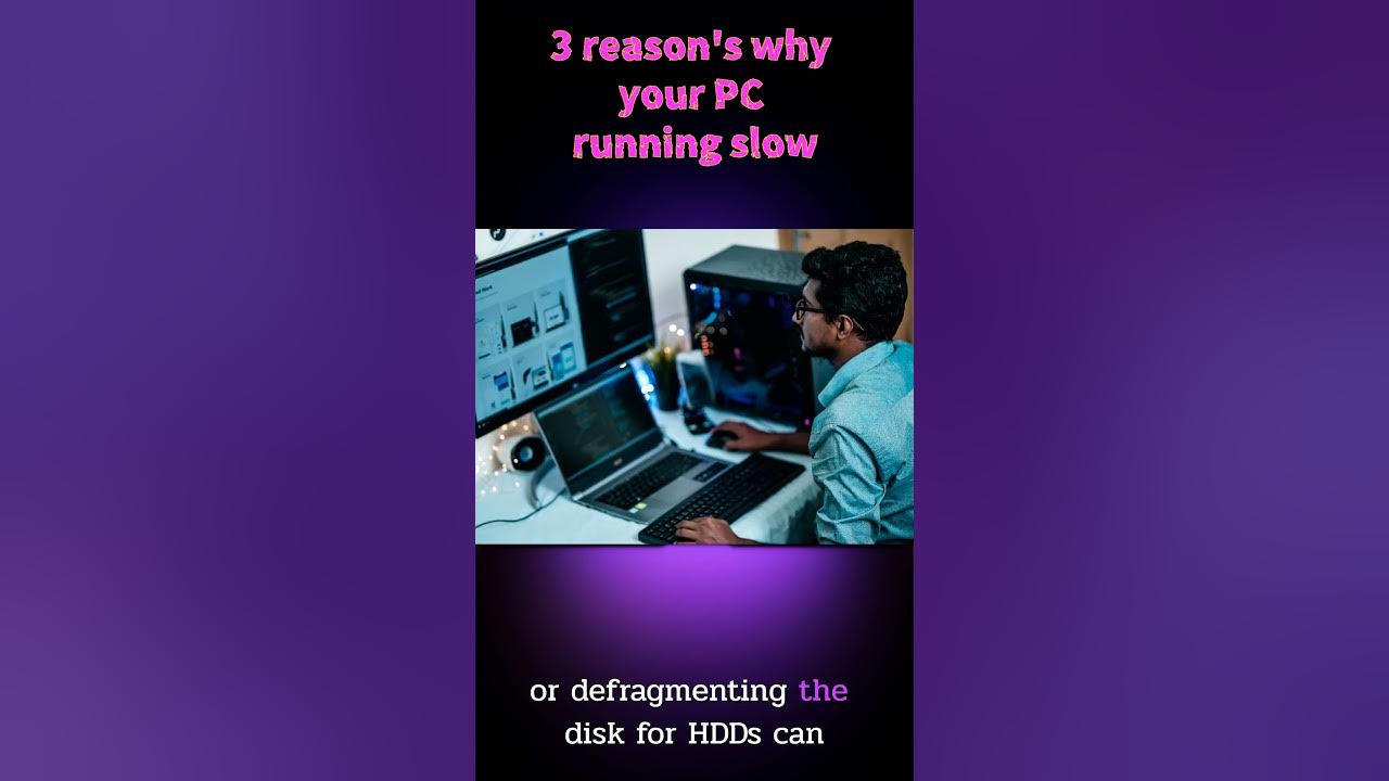 3 Reason's why your PC running slow - YouTube