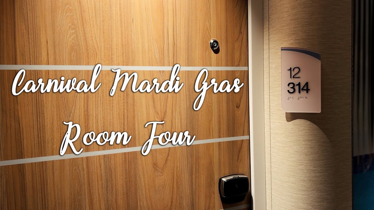 Carnival Mardi Gras Room Tour - 12314 - YouTube