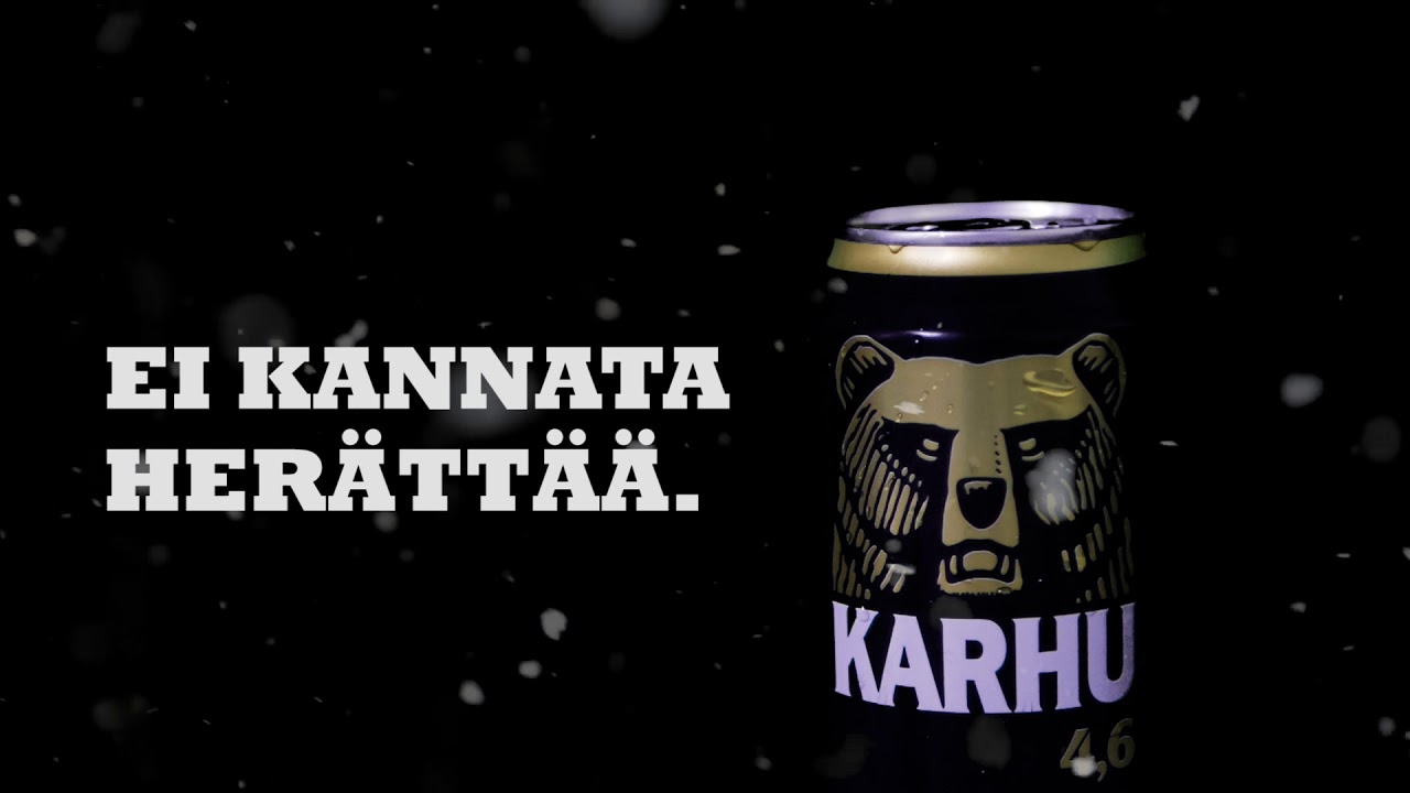 Karhu-mainos - YouTube