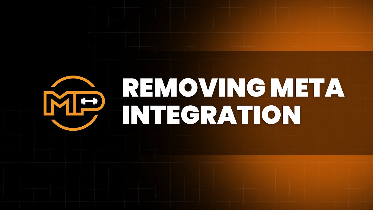 How to Remove Your Meta Integration - YouTube