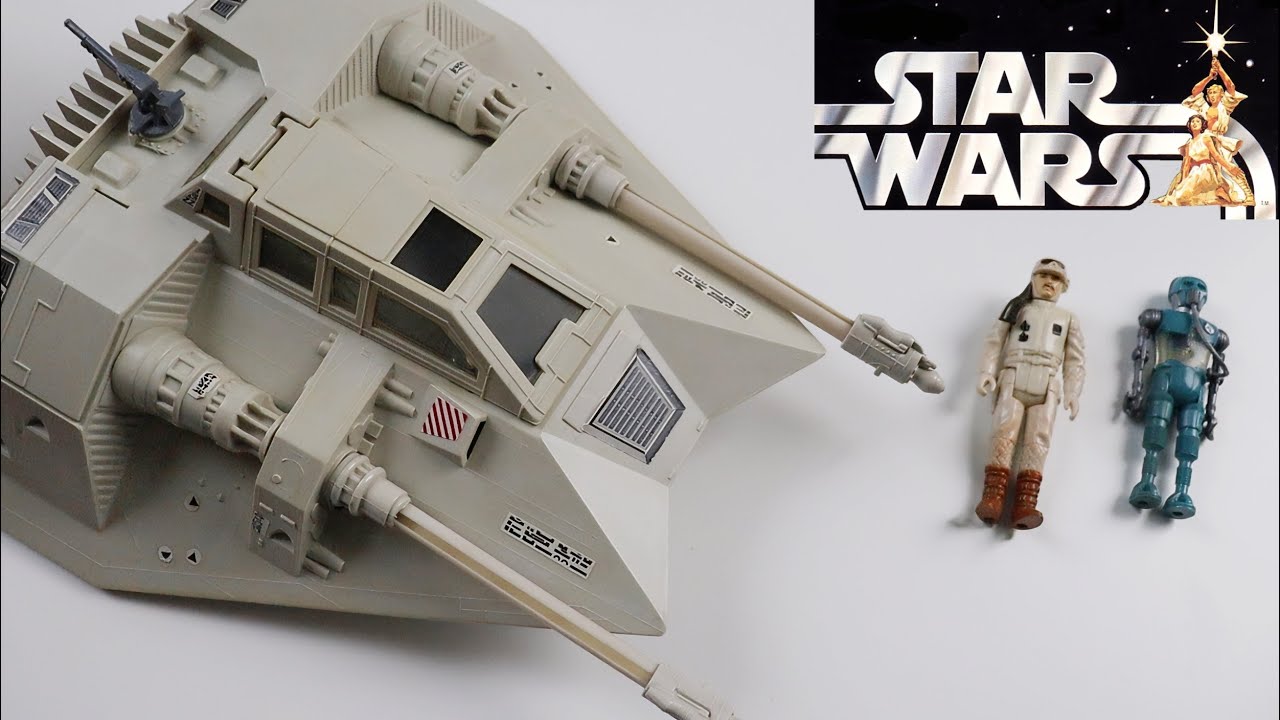 Star Wars Vintage Figure Haul #9 - Hoth Rebel Snowspeeder Vehicle + 2 ...