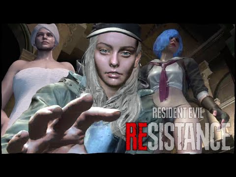 Rose Winters 👱‍♀️ Jill Valentine in a Towel, Sailor January, Bunny Becca 🔥 Resistance バイオハザード レジスタンス
