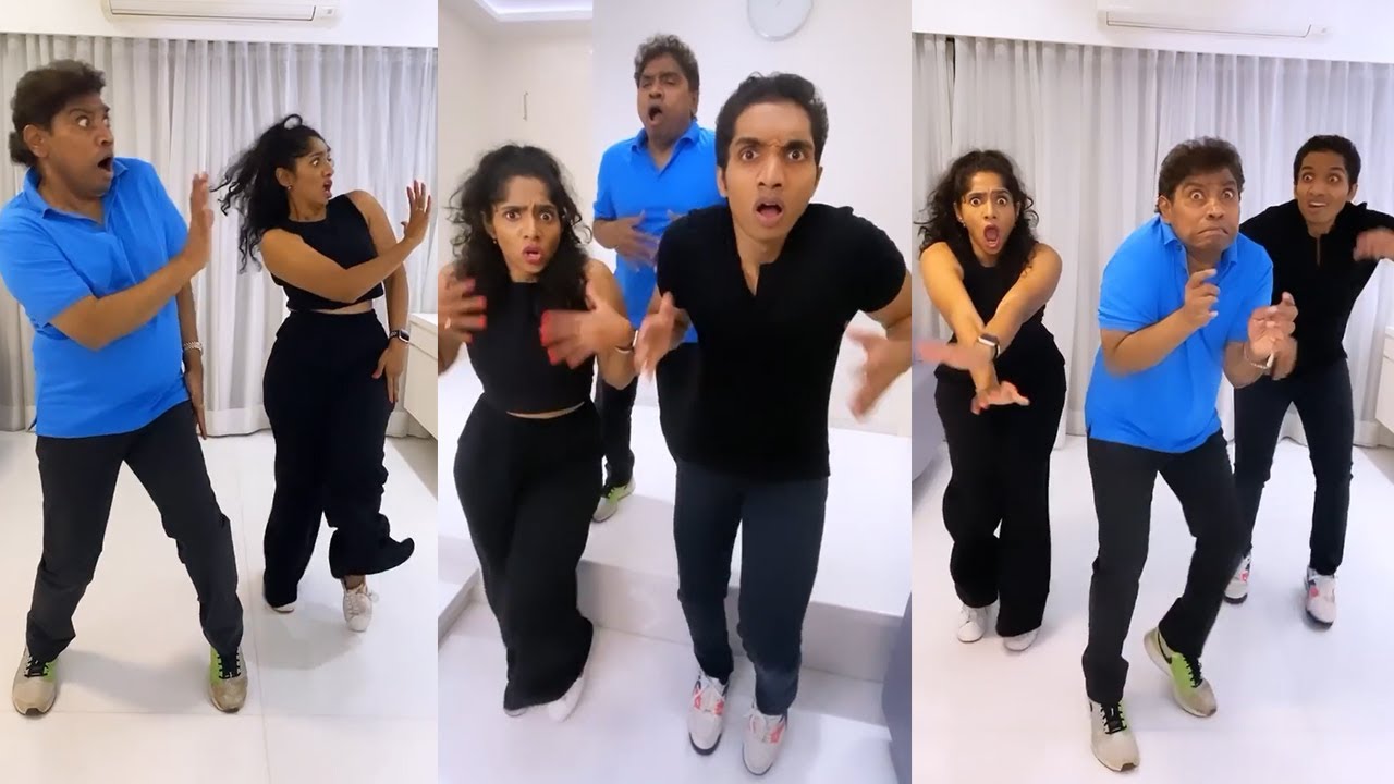 Johnny Lever's hilarious Don't touch me Challenge with Jamie Lever ...
