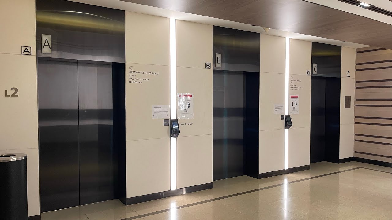 Schindler PORT elevator at Shaw Centre, Orchard Road, Singapore - YouTube