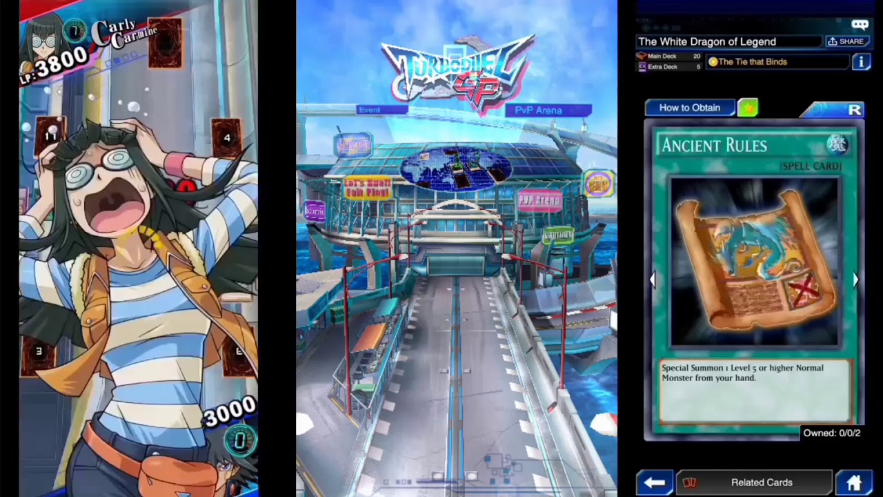 Turbo Duel GP Event. Yu-Gi-Oh! Duel Links. The White Dragon of Legend ...
