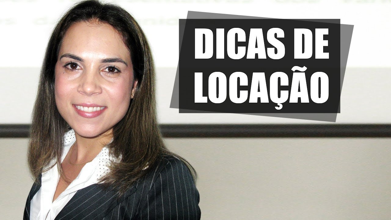 Dicas de Locação - Marina Maria Bandeira de Oliveira - YouTube