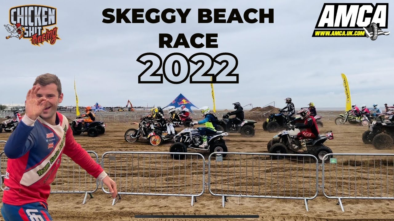 SKEGNESS BEACH RACE QUADS & SIDE CARS 2022 ON BOARD WITH HARRY STEVENS ...