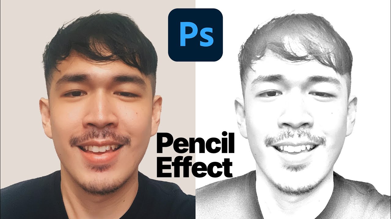 🔥 TRAINING: Transform PHOTOS into Pencil DRAWINGS in Photoshop - Image ...