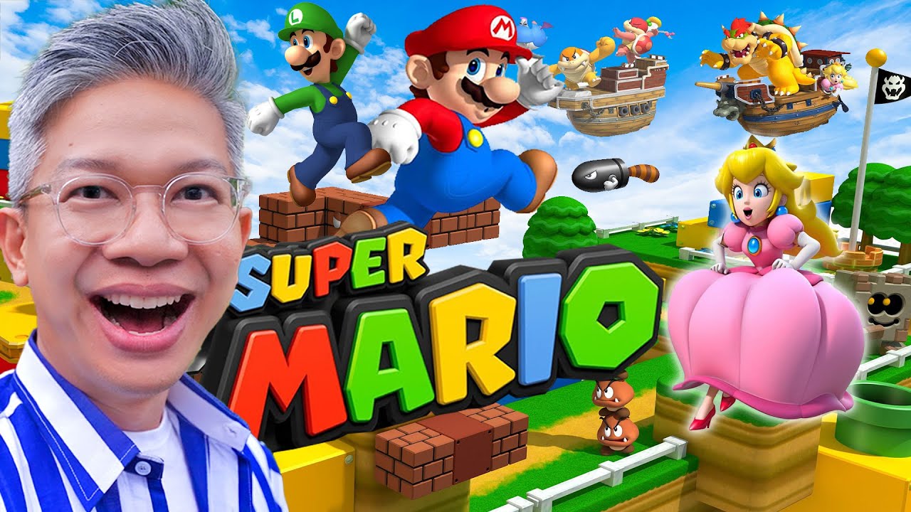 KITA MASUK KE DUNIA MARIO BROS!! - YouTube