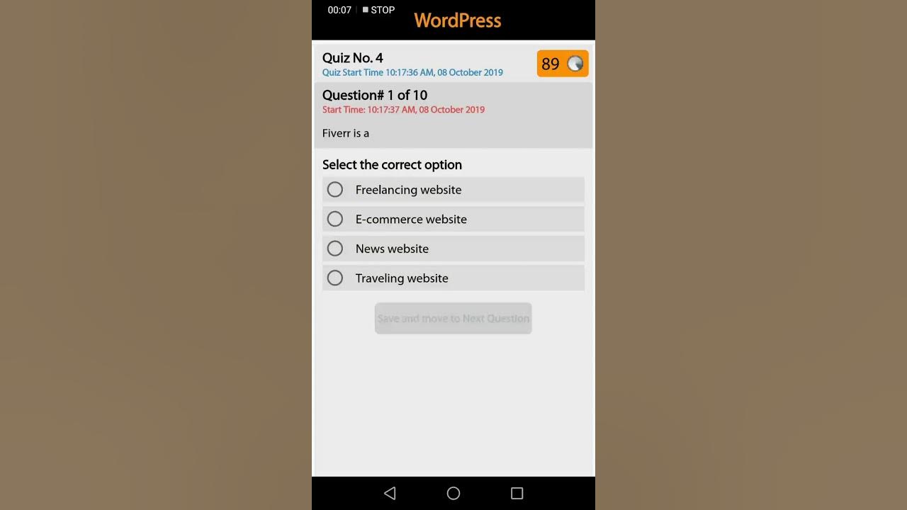 Digiskills WordPress quiz no 4 solution batch 4 - YouTube