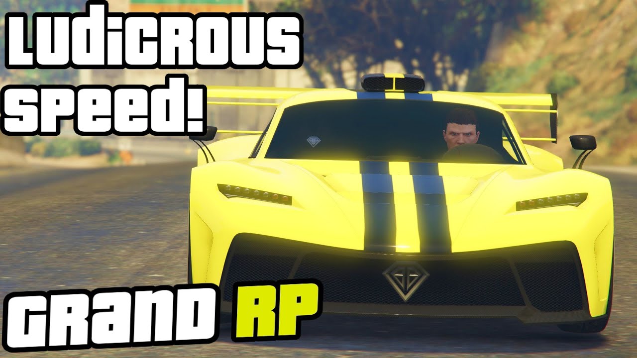 Street races and ludicrous speed - GTA5 Online Grand RP - YouTube