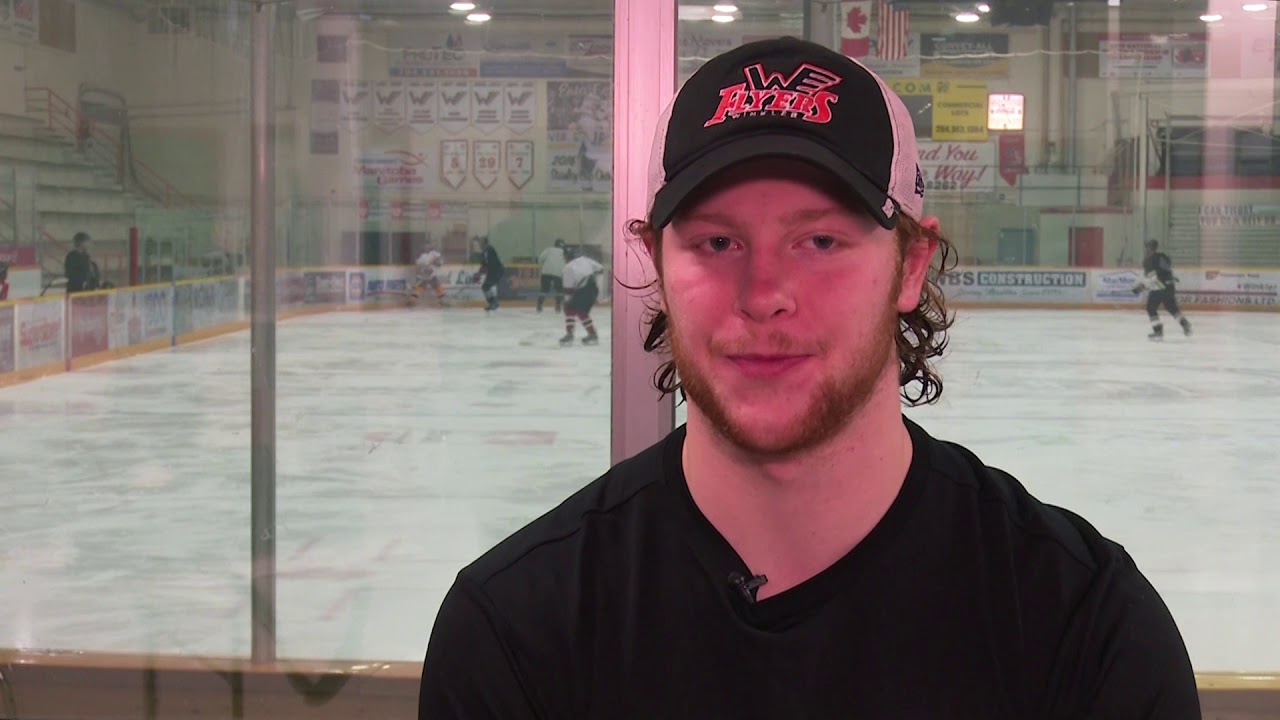 Griffin Leonard - 1999 Forward Winkler Flyers MJHL - YouTube