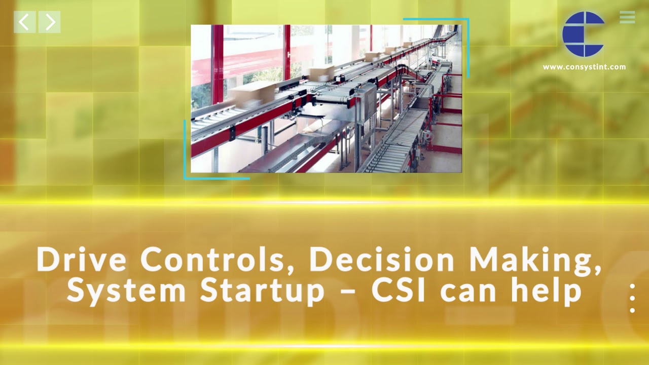 CSI Conveyor Controls; Design, Changes or Commissioning - YouTube