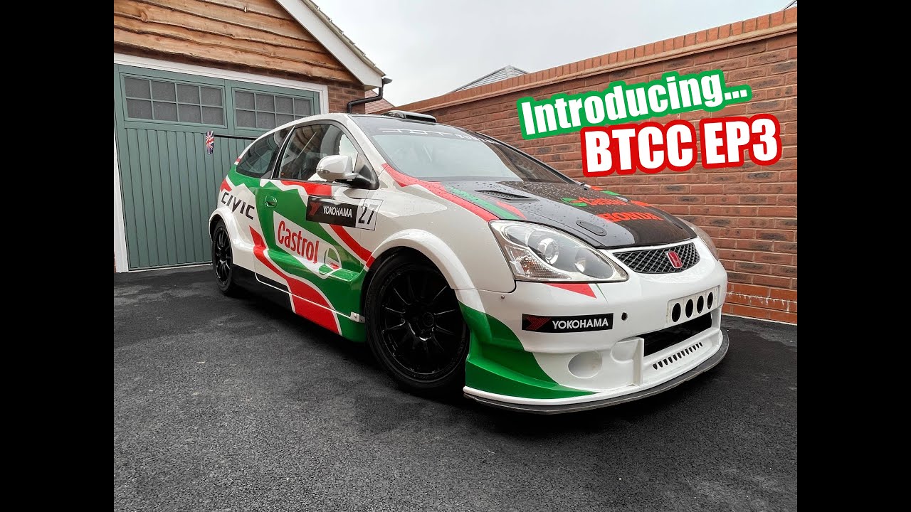 Civic Type R EP3 BTCC Track Car First Tour - YouTube