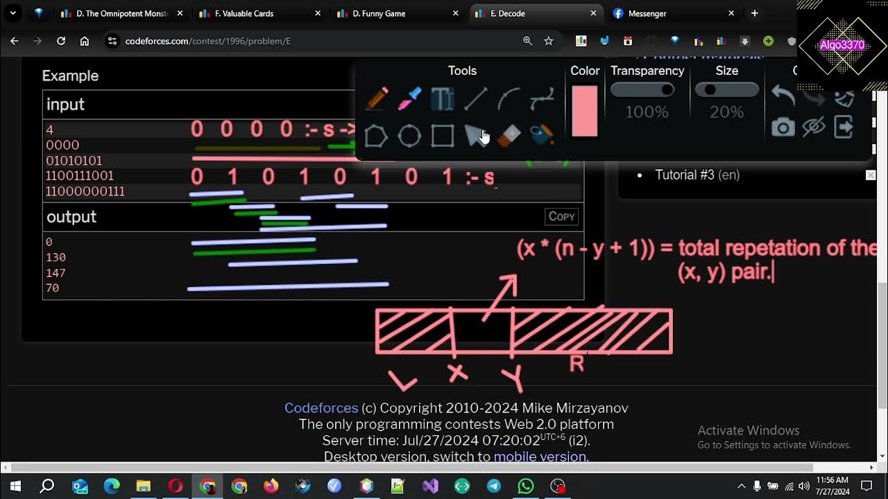 E Decode Codeforces Round 962 Div 3 Cp In Bangla Java Solution Youtube