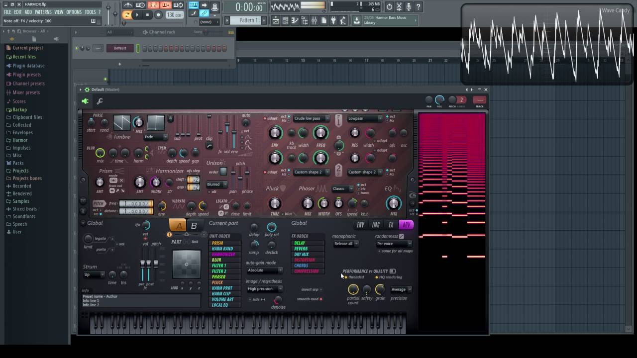 Harmor Tutorial: Opciones Avanzadas - YouTube