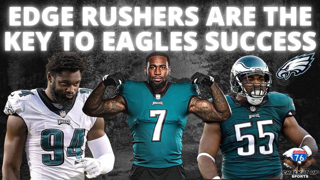 BIG YEAR For the Eagles EDGE RUSHERS | Philadelphia Eagles | Chalk It ...