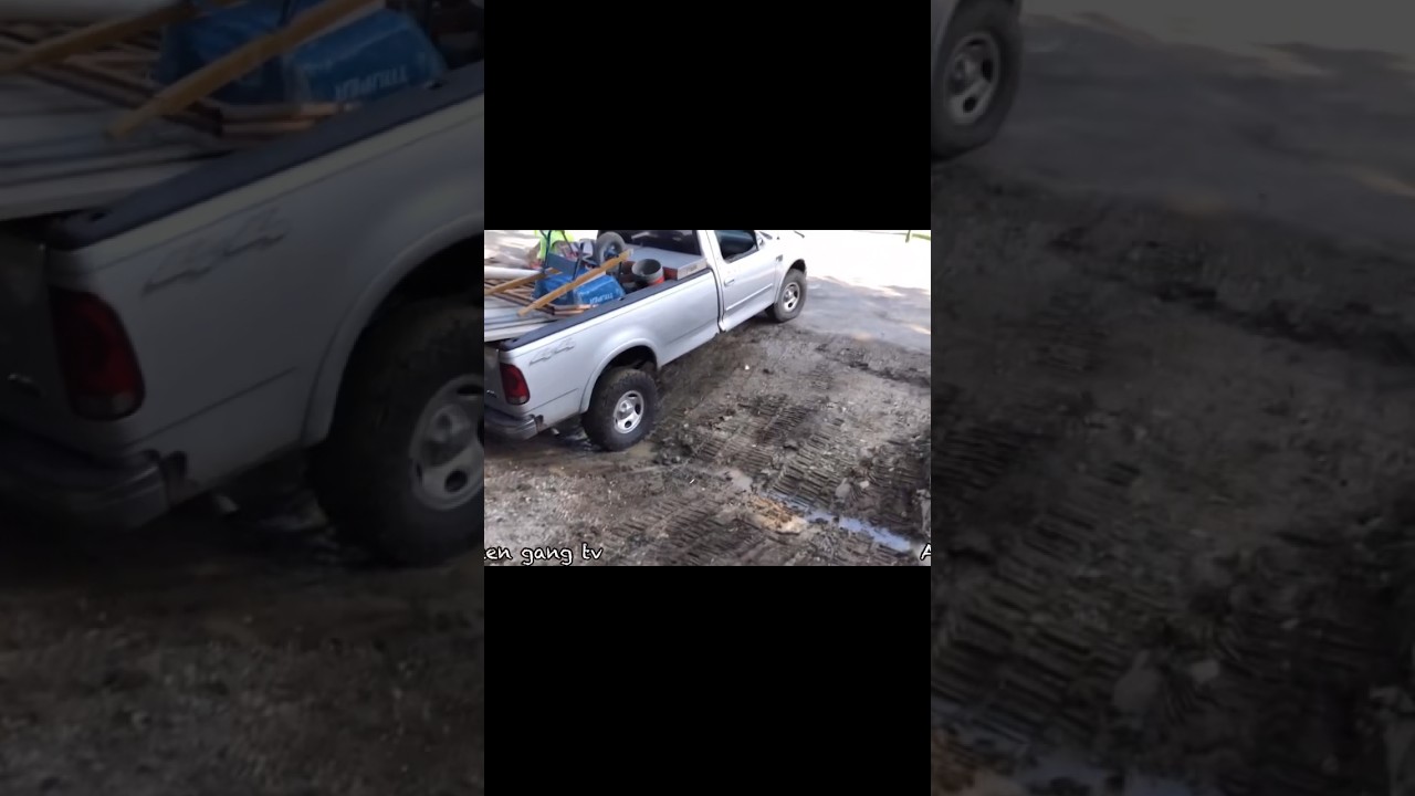 F-150 truck crashed in ditch full video on my channel - YouTube
