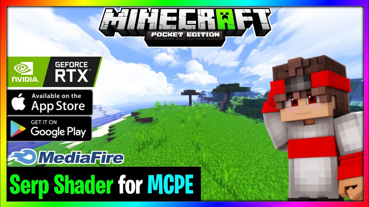 How to download Serp Shader in Minecraft PE || RTX For MCPE || - YouTube