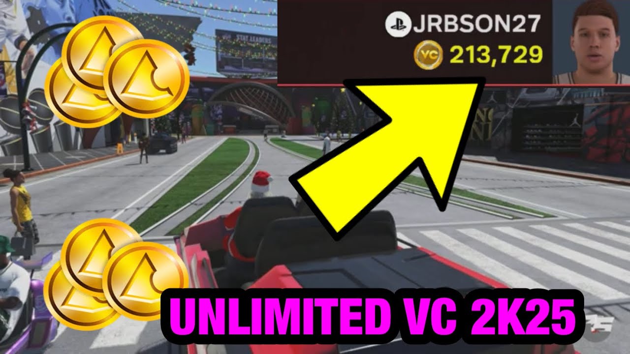 *NEW* UNLIMITED VC GLITCH IN NBA 2K25 MY CAREER | NBA2K25 VC GLITCH ...