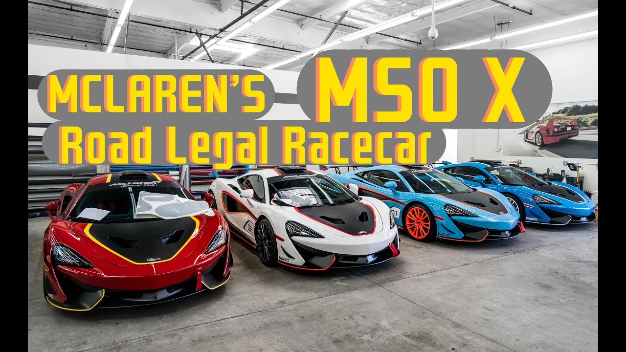 MSO X: Mclaren's Ultra-Limited Racecar for the Road! - YouTube