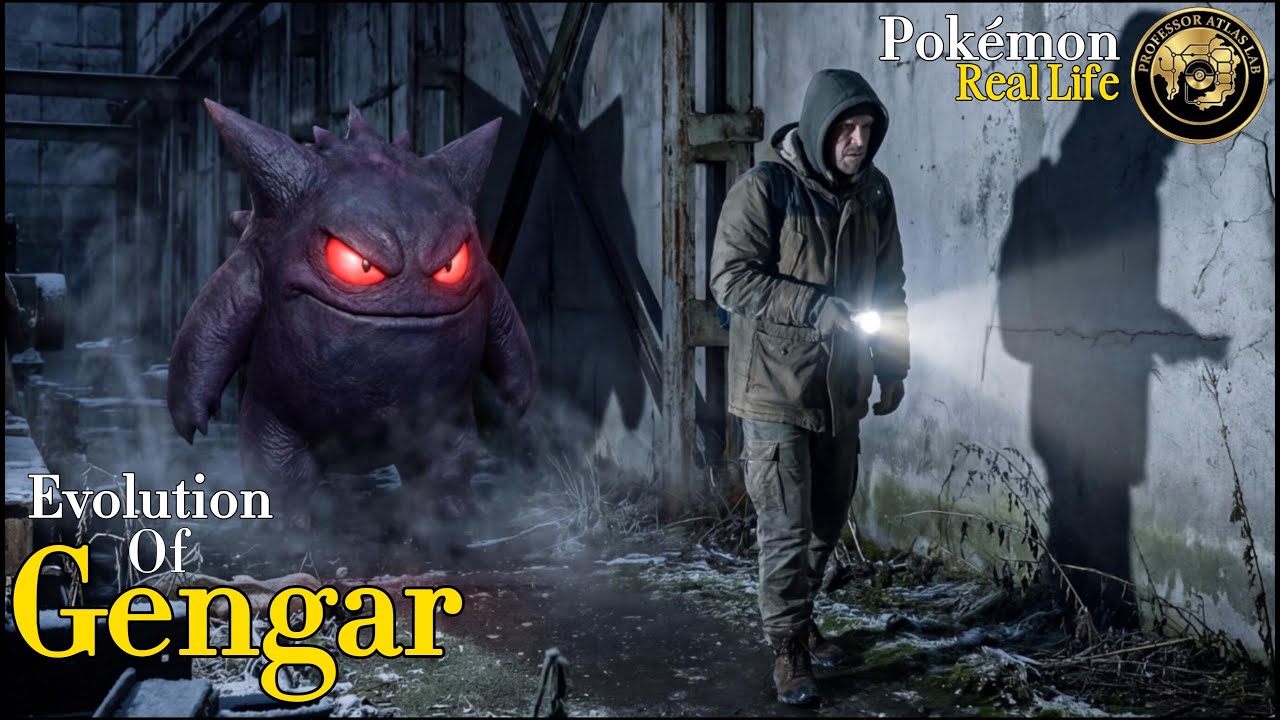 Pokémon in Real Life: Gengar Evolution (AI Documentary) [ゲンガー進化 | リアル化 ...