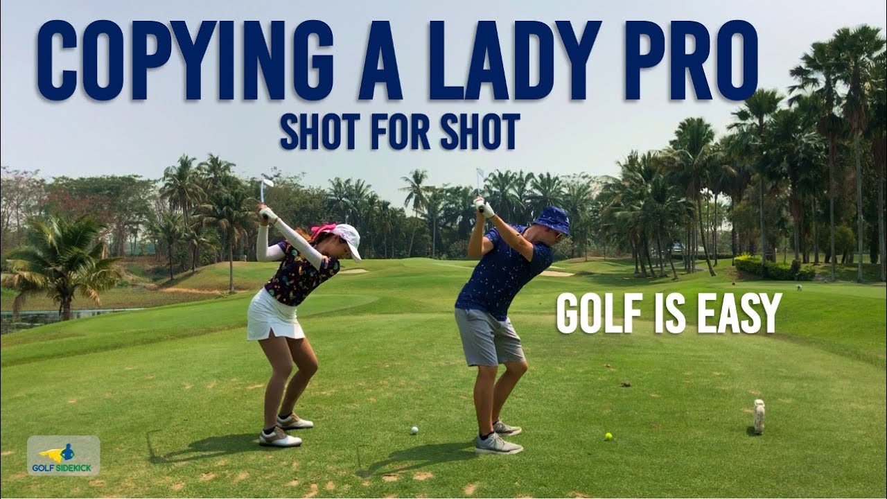 Lady Pro Teaches Me How to Play Golf Like a Pro - YouTube