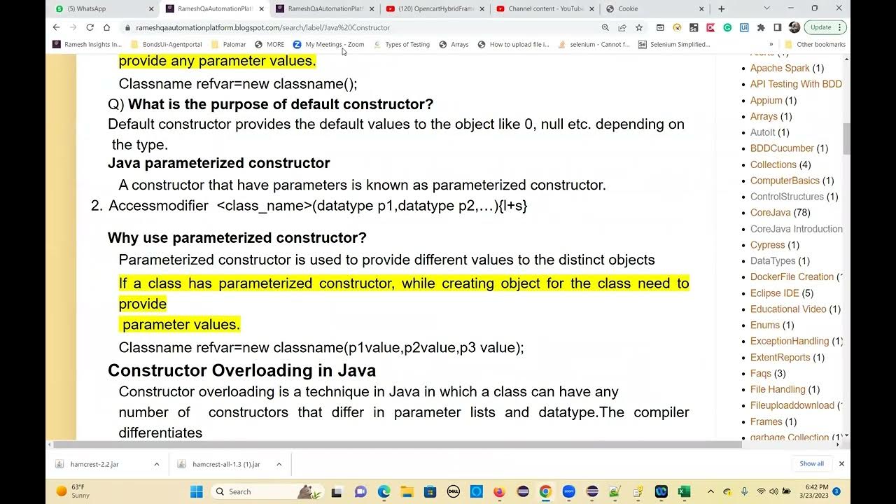 HybridFramework Design Part2 March 23 2023 - YouTube