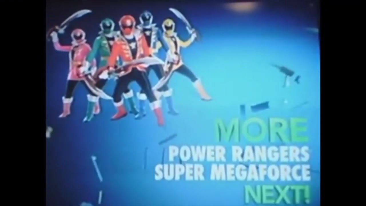 Nicktoons (U.S.)- Up Next! Power Rangers Super Megaforce Weekday BUMPER ...