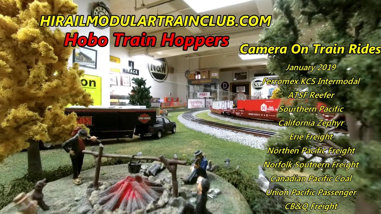 Hobos Train Hopping- Train Cab Ride- HD - YouTube