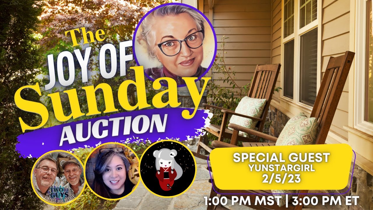 The Joy of Sunday Auction 2/5/23 - YouTube