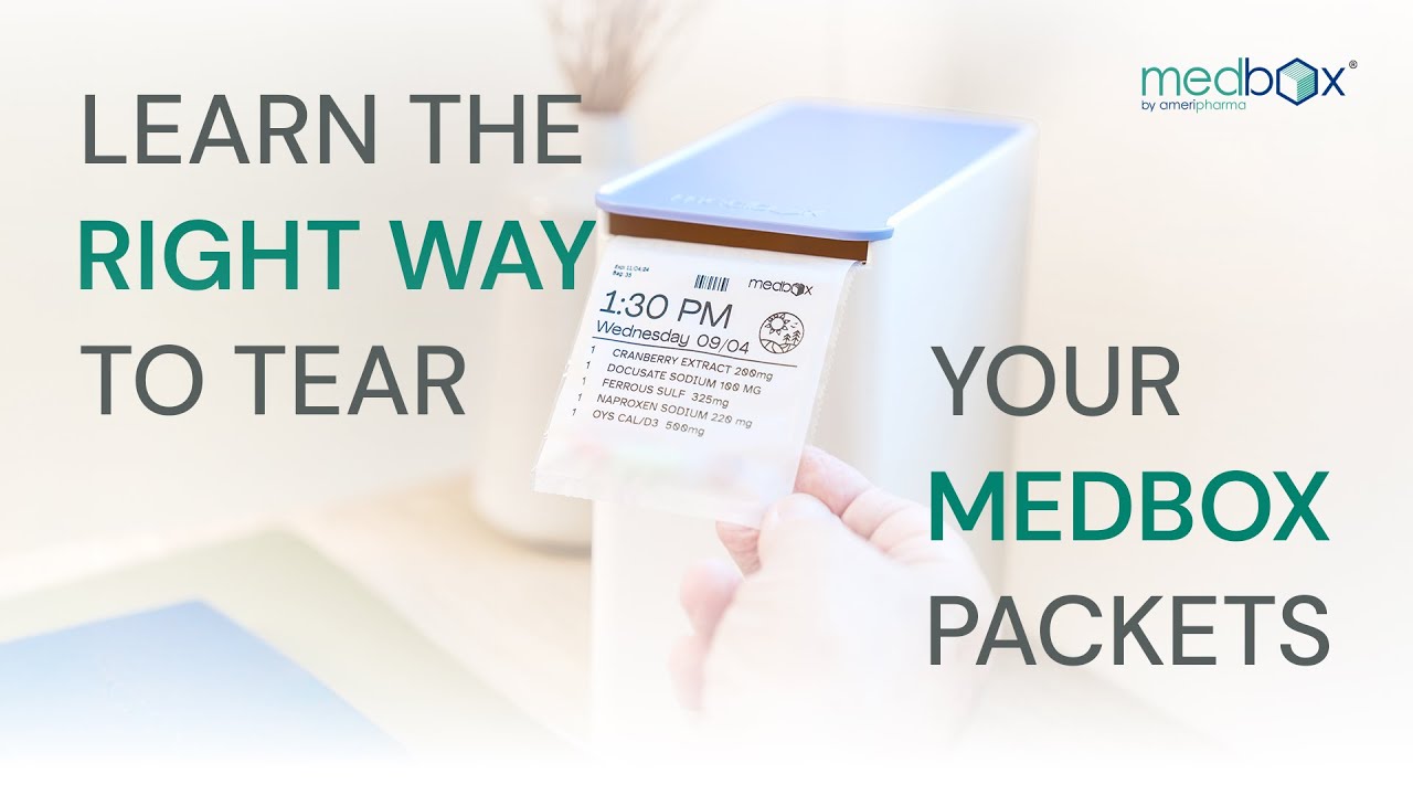 How to Use Your MedBox Packets - YouTube