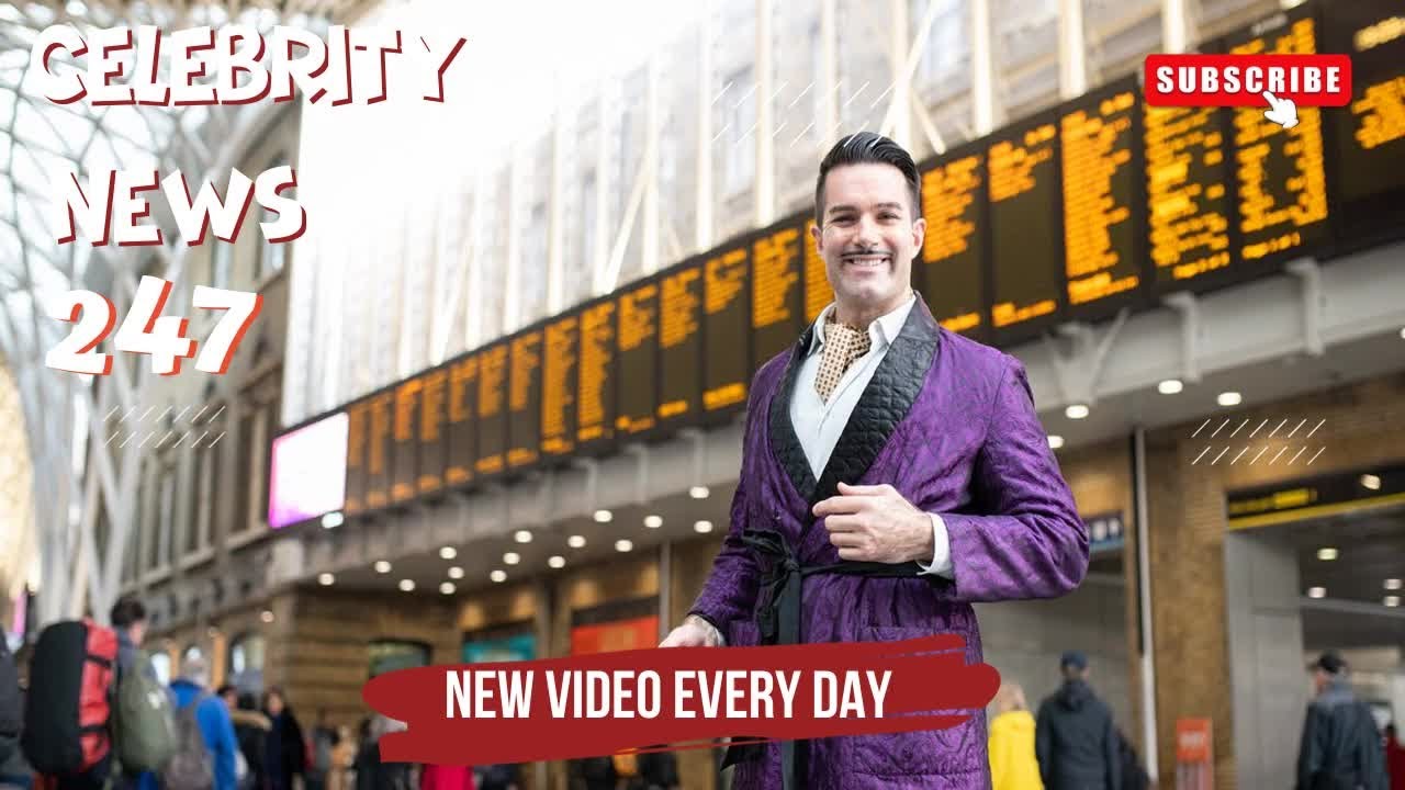 Flamboyant TikTok star Troy Hawke greeted Londoners with bespoke ...