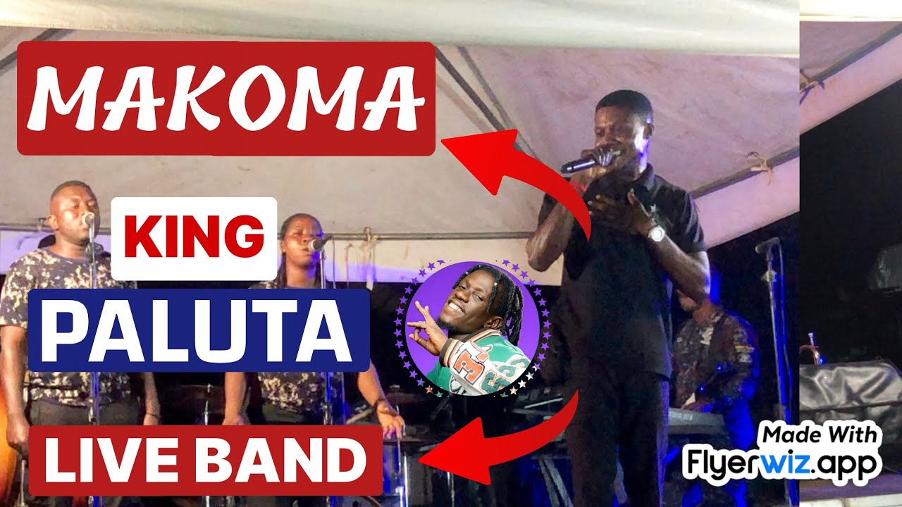 King Paluta - Makoma 🔥 Live band version👏 Amazingly done😯👌You'll Love ...