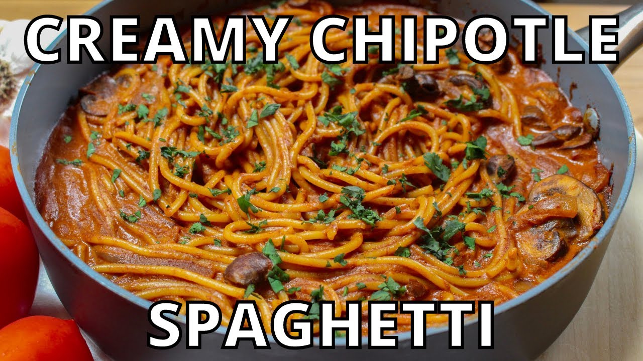 How To Make CREAMY CHIPOTLE PASTA | Espagueti En Crema De Chipotle ...