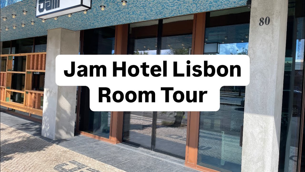 JAM Hotel Lisbon Room Tour - YouTube