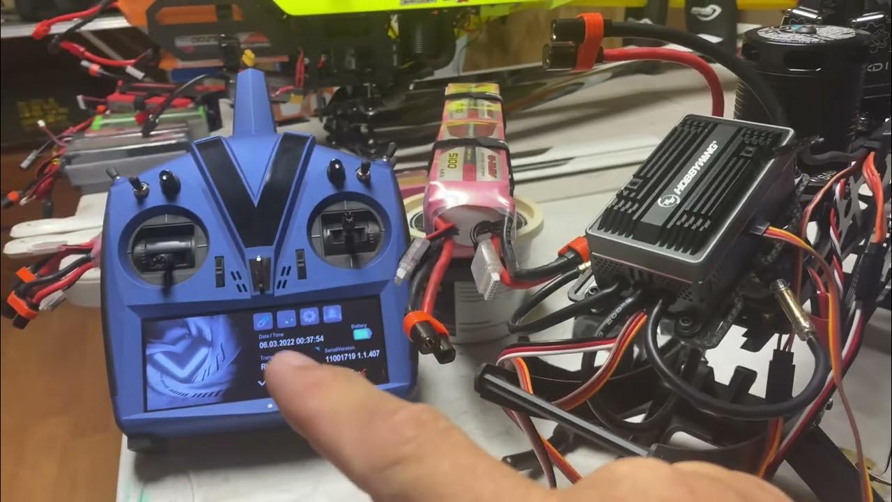 Hobbywing 200 amp ESC V4.1 and V Control Setup: Part 1 of 2 - YouTube