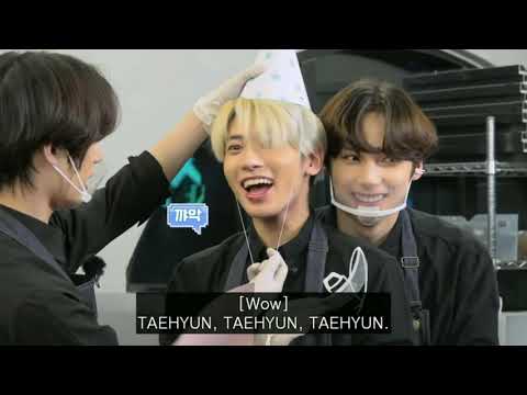 Taehyun's surprise birthday