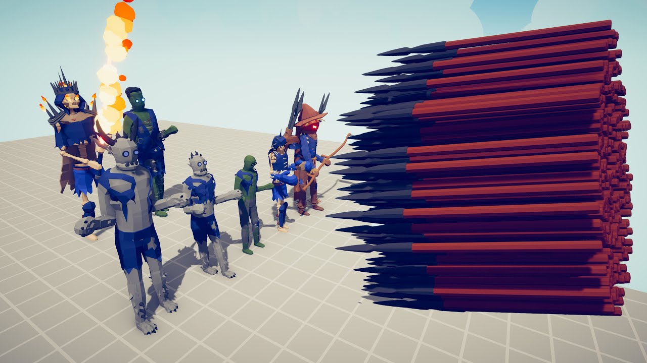 SPOOKY DLC Team vs EVERY GOD - Totally Accurate Battle Simulator TABS ...