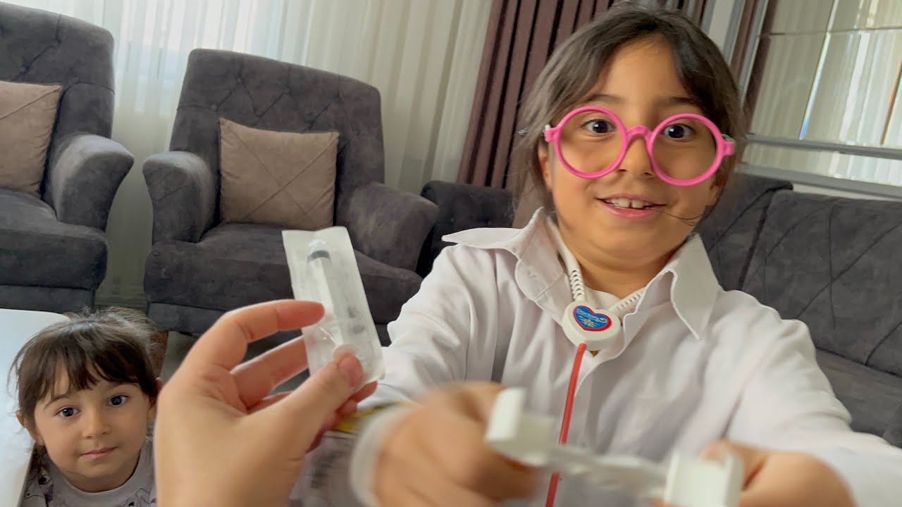 ECREN AND ELÇİN'S ADVENTURE AS A DOCTOR / CHILDREN'S VIDEO ⁠ ⁠ - YouTube