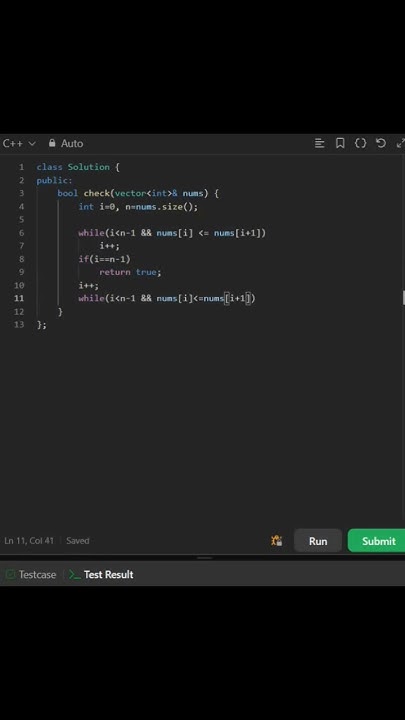 Check If Array Is Sorted And Rotated Leetcode 1752 Dsa Dsalgo Arrays Viral Leetcode