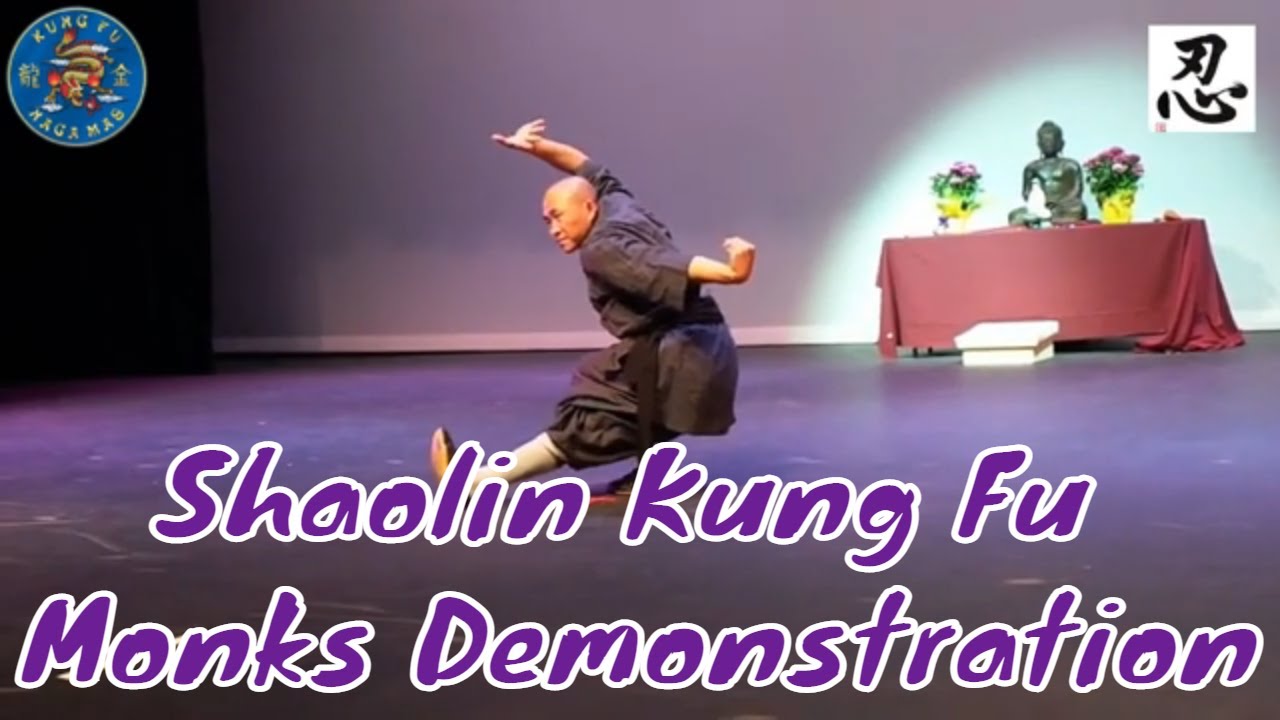 Shaolin Kung Fu Monks Demonstration - YouTube
