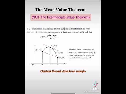Mean Value Theorem- - AP Calculus BC Crash Course - YouTube